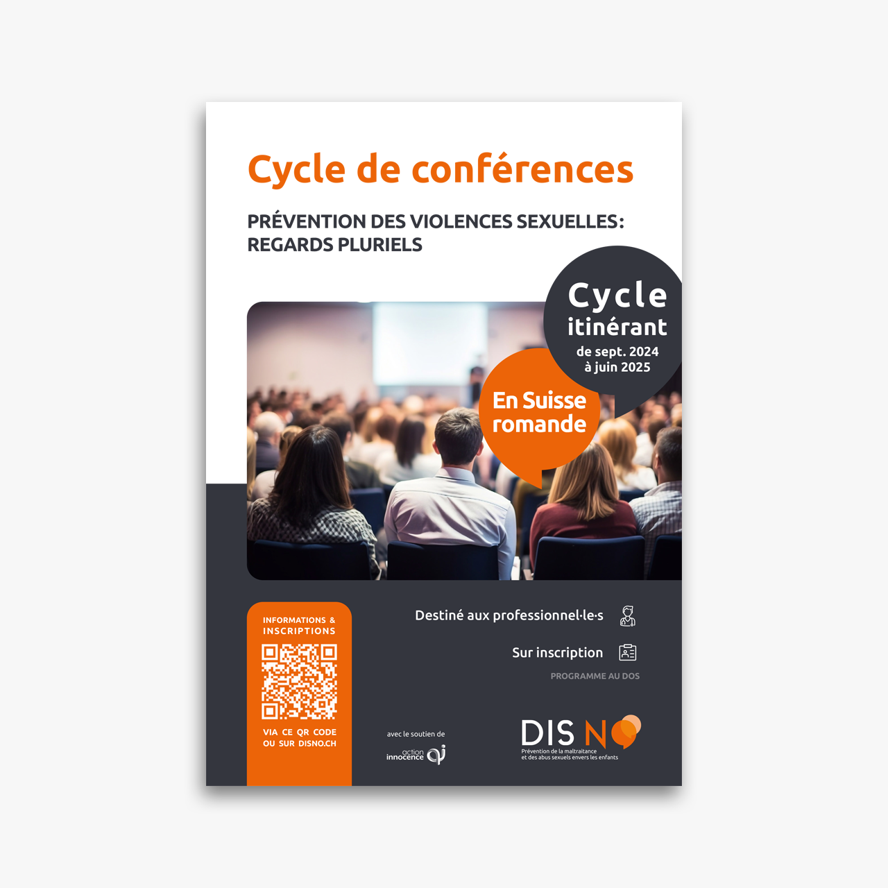DIS NO lance un cycle de six conférences pour prévenir les violences ...